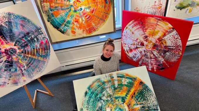 "A Day in the Life" with abstract painter, Isabelle Beaubien