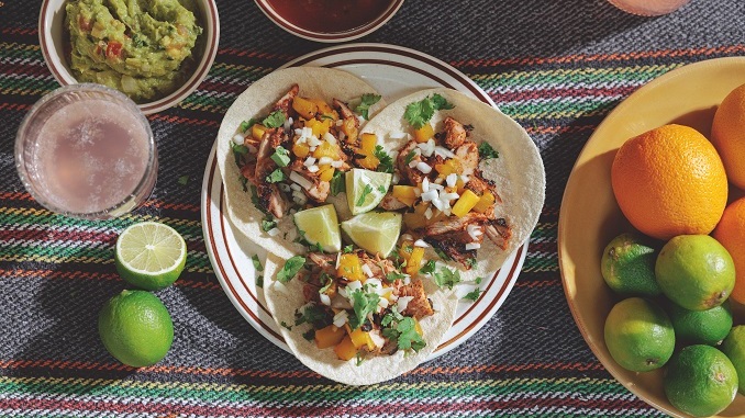 Al Pastor Style Turkey Tacos, by Chef Chuck Hughes