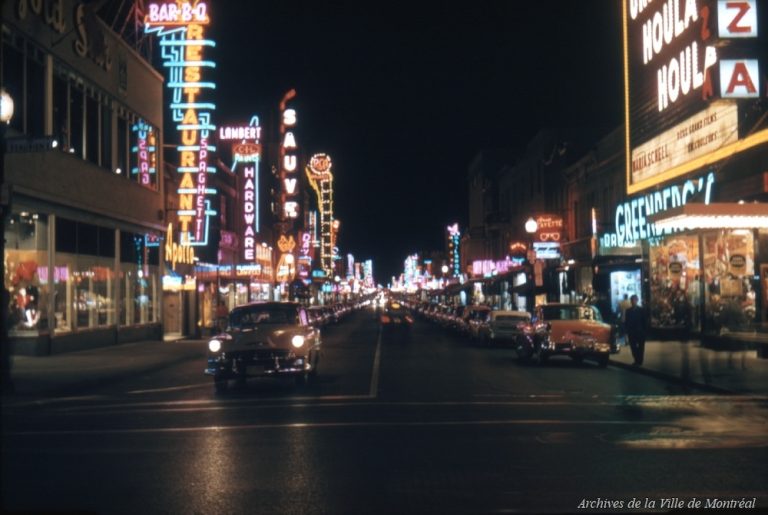 Photographies anciennes de la rue Saint Hubert (1920-1977)