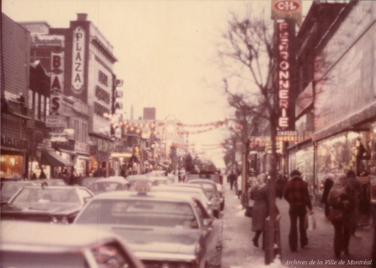 Photographies anciennes de la rue Saint Hubert (1920-1977)