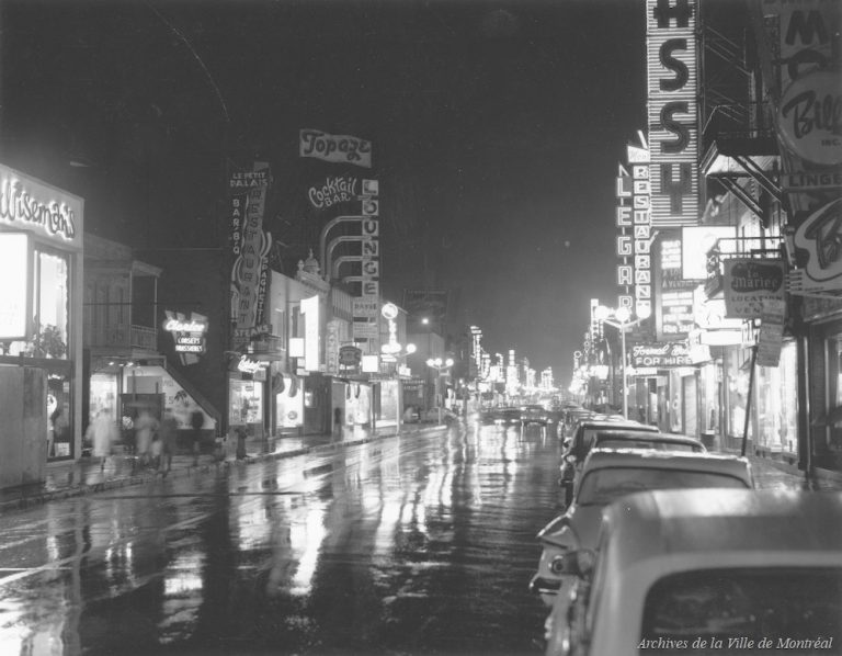Photographies anciennes de la rue Saint Hubert (1920-1977)