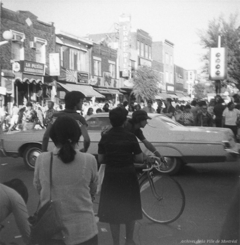 Photographies anciennes de la rue Saint Hubert (1920-1977)