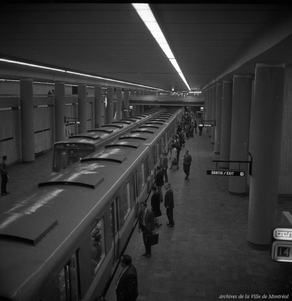 The evolution of Montreal metros in the 1960s
