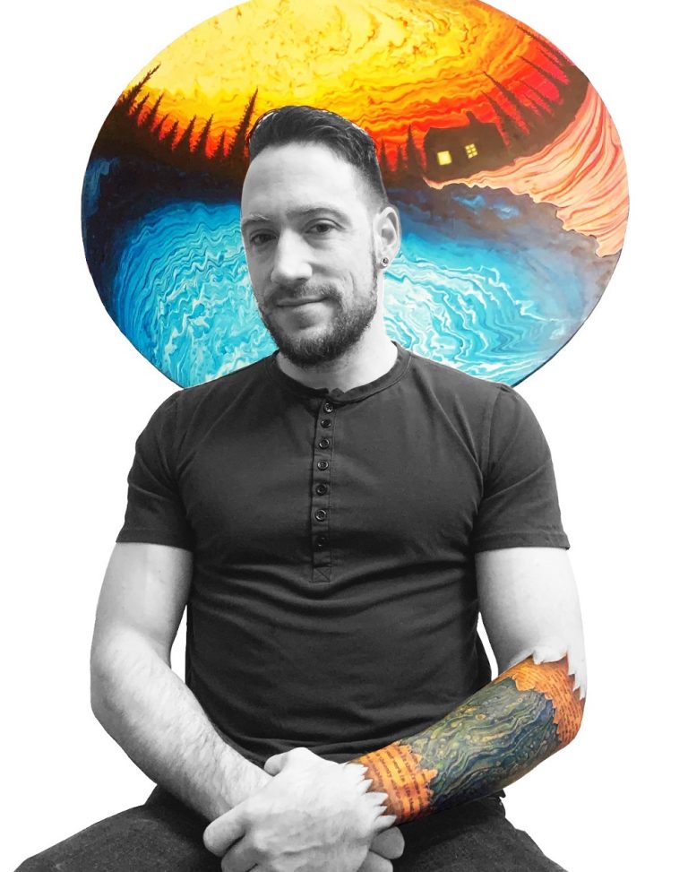 "A Day in the Life" with: Montréal Mixed Media Artist Angelo Russo