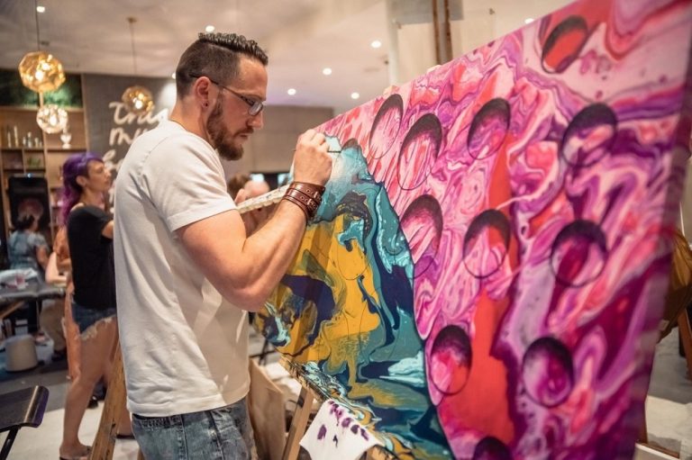 "A Day in the Life" with: Montréal Mixed Media Artist Angelo Russo