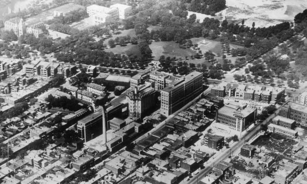 Old Aerial Photographs of Montréal (1925-1967)