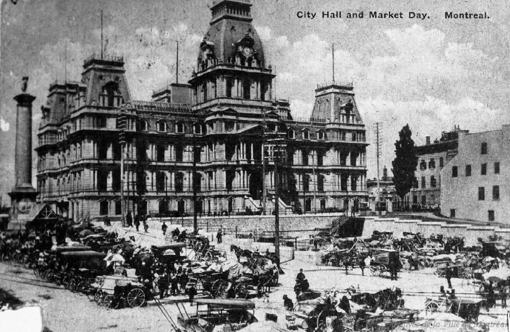 Old Photographs of the Bonsecours Market (1884-1982)