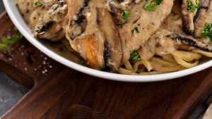 Recipe for Chicken Marsala from Mazola