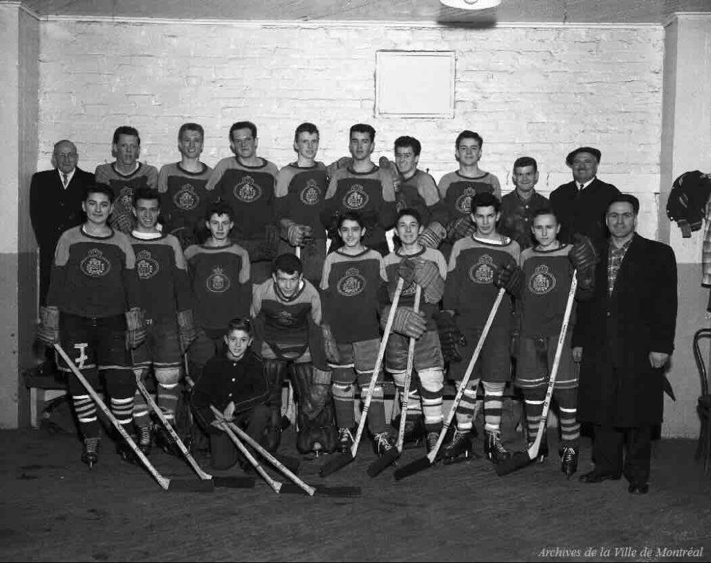 Old Photographs of Hockey in Montréal (1950-1961)