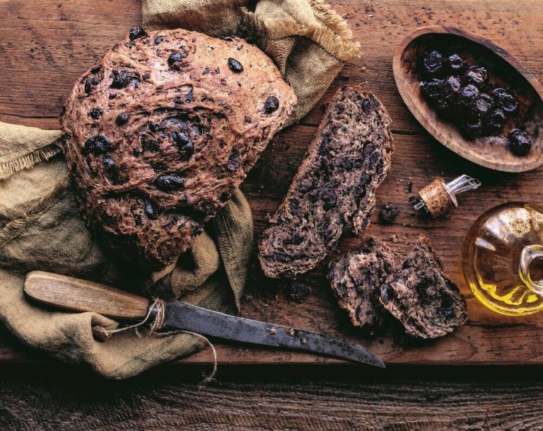 Recipe for Cypriot Olive Bread from Irene Matys