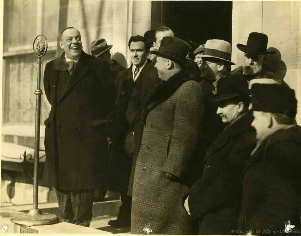 Old Photographs of Mayor Camillien Houde (1935-1958)