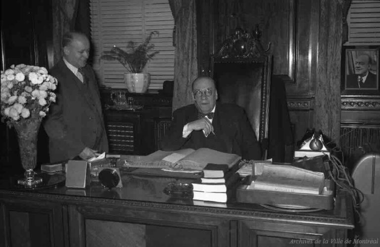 Old Photographs of Mayor Camillien Houde (1935-1958)