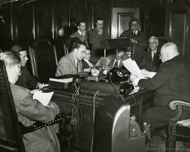 Old Photographs of Mayor Camillien Houde (1935-1958)